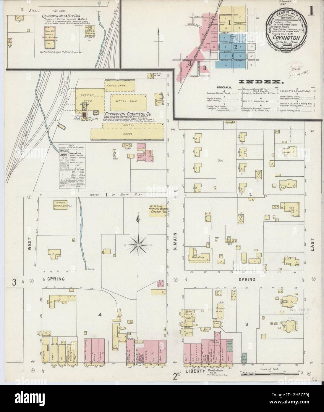 Tipton tennessee map hi-res stock photography and images - Alamy