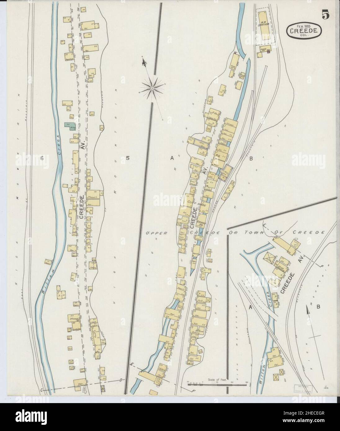 Mineral county map hi-res stock photography and images - Alamy