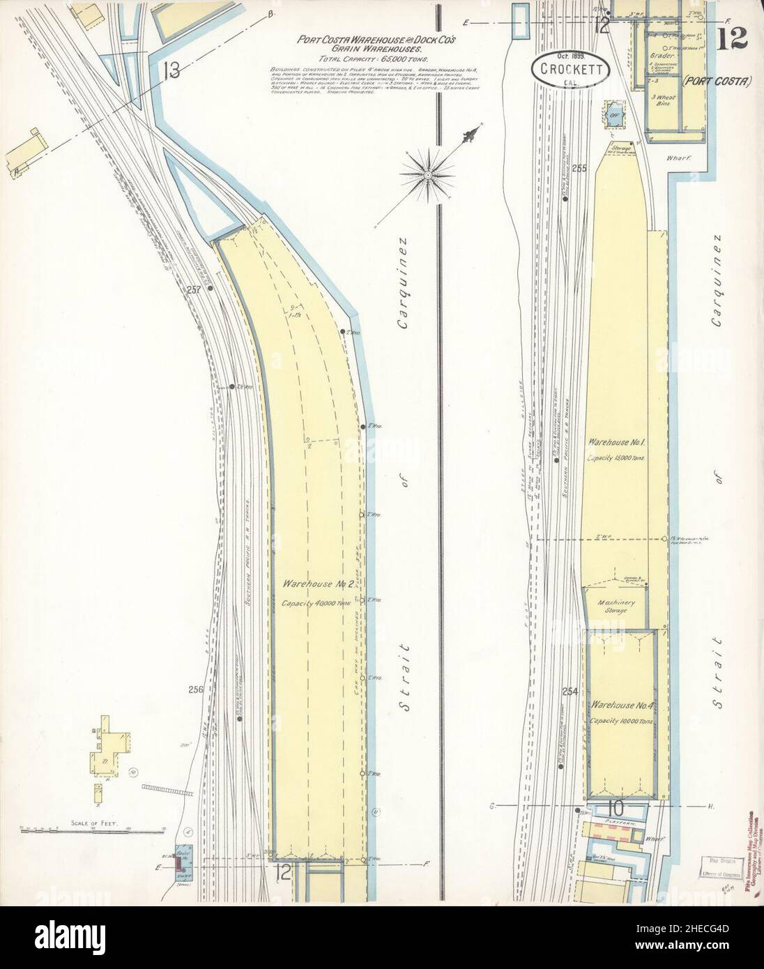 Sanborn Fire Insurance Map from Crockett, Contra Costa County ...