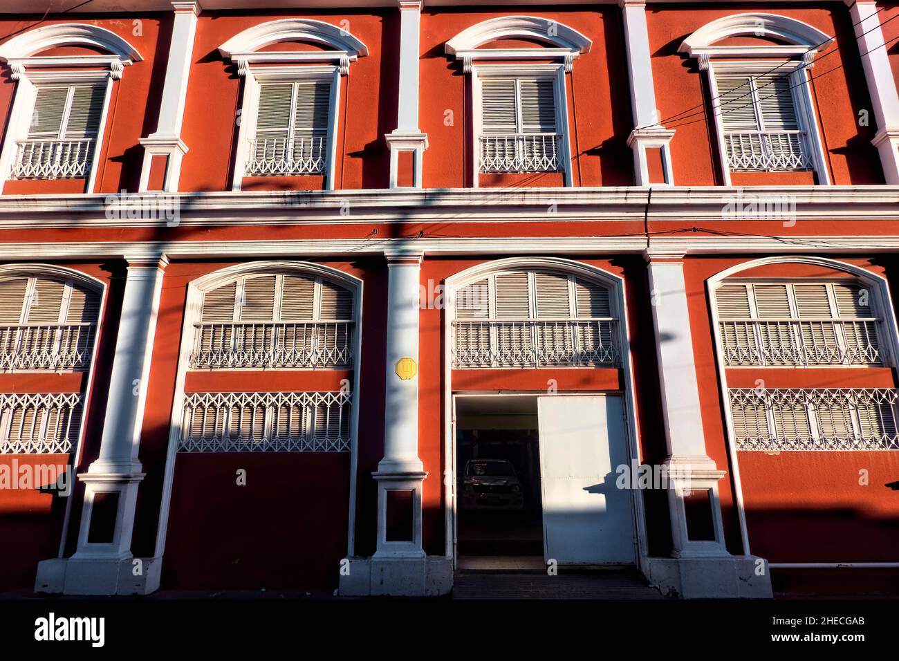 Spanish colonial architecture in Granada, Nicaragua Stock Photo - Alamy