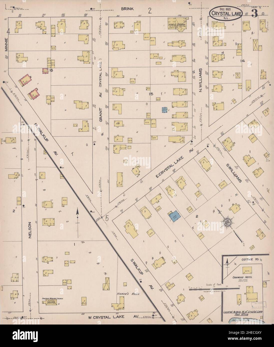 Map of lake crystal hi-res stock photography and images - Alamy