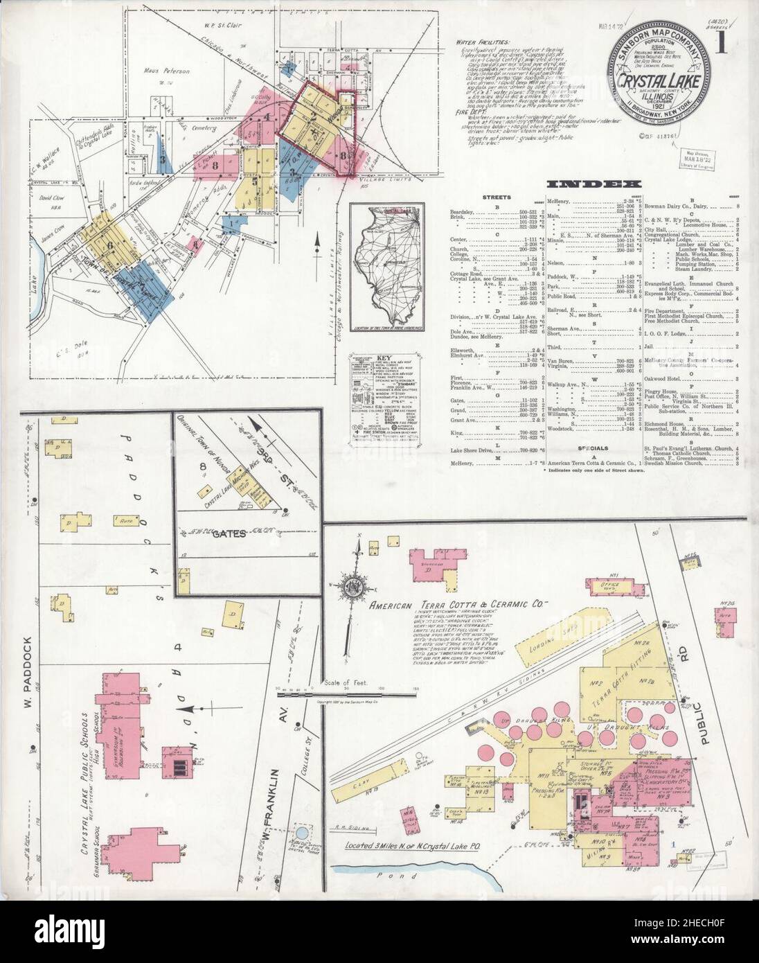 Map of lake crystal hi-res stock photography and images - Alamy