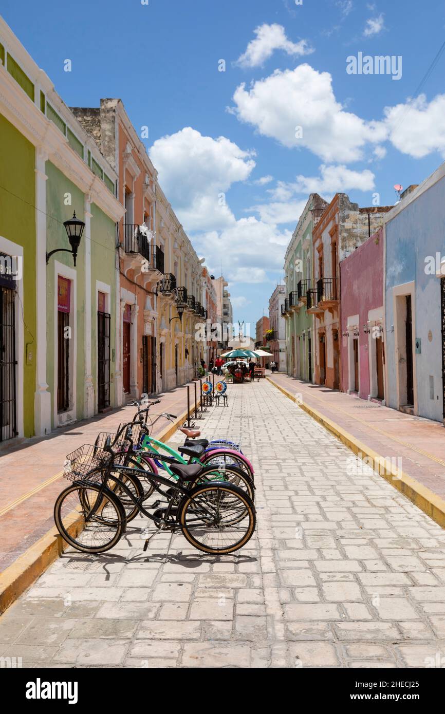 Mexico, Campeche, walled city listed as World Heritage by UNESCO ...