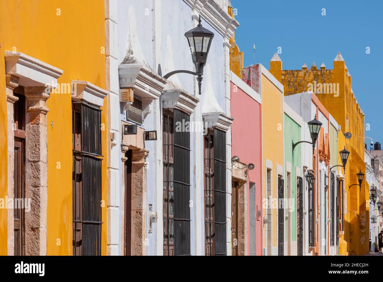 Mexico, Campeche, walled city listed as World Heritage by UNESCO ...