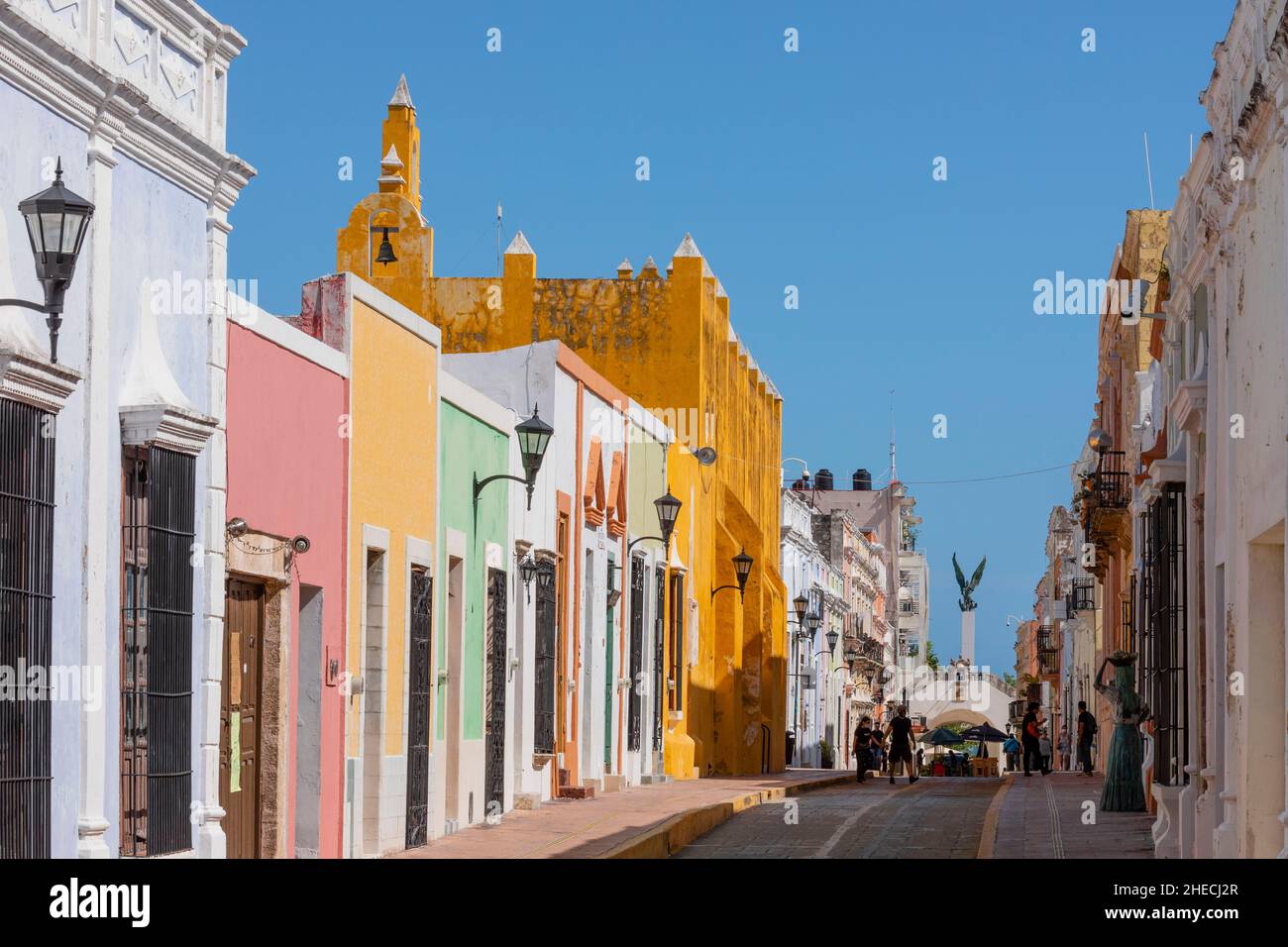 Mexico, Campeche, walled city listed as World Heritage by UNESCO ...