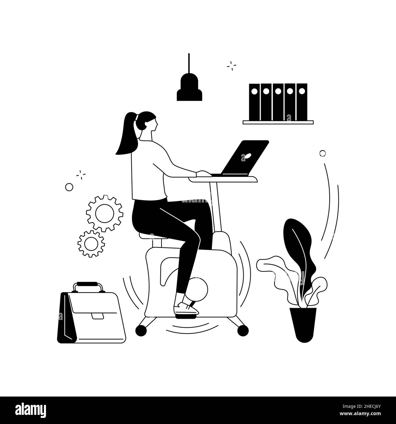 Employee focused Black and White Stock Photos & Images - Alamy