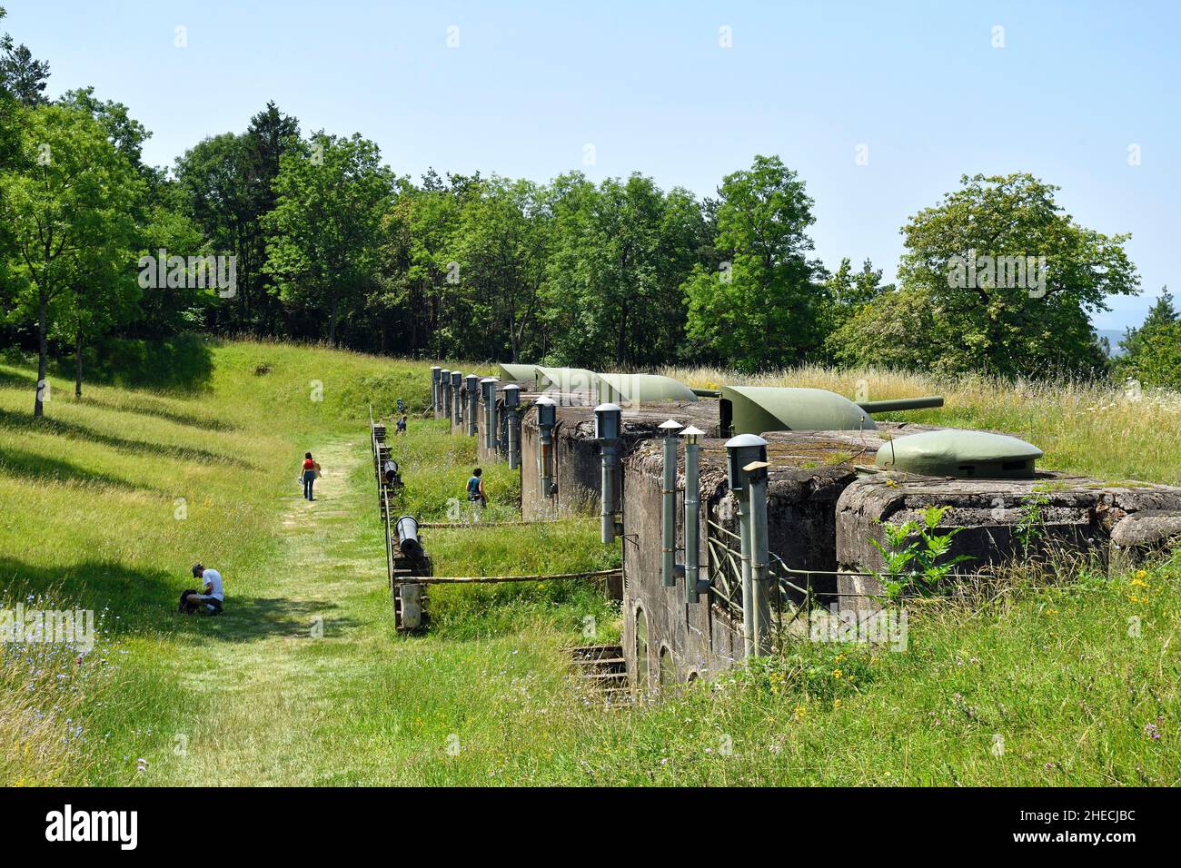 France, Bas Rhin, Mutzig, Mutzig Fort (Feste Kaiser Wilhelm II ...