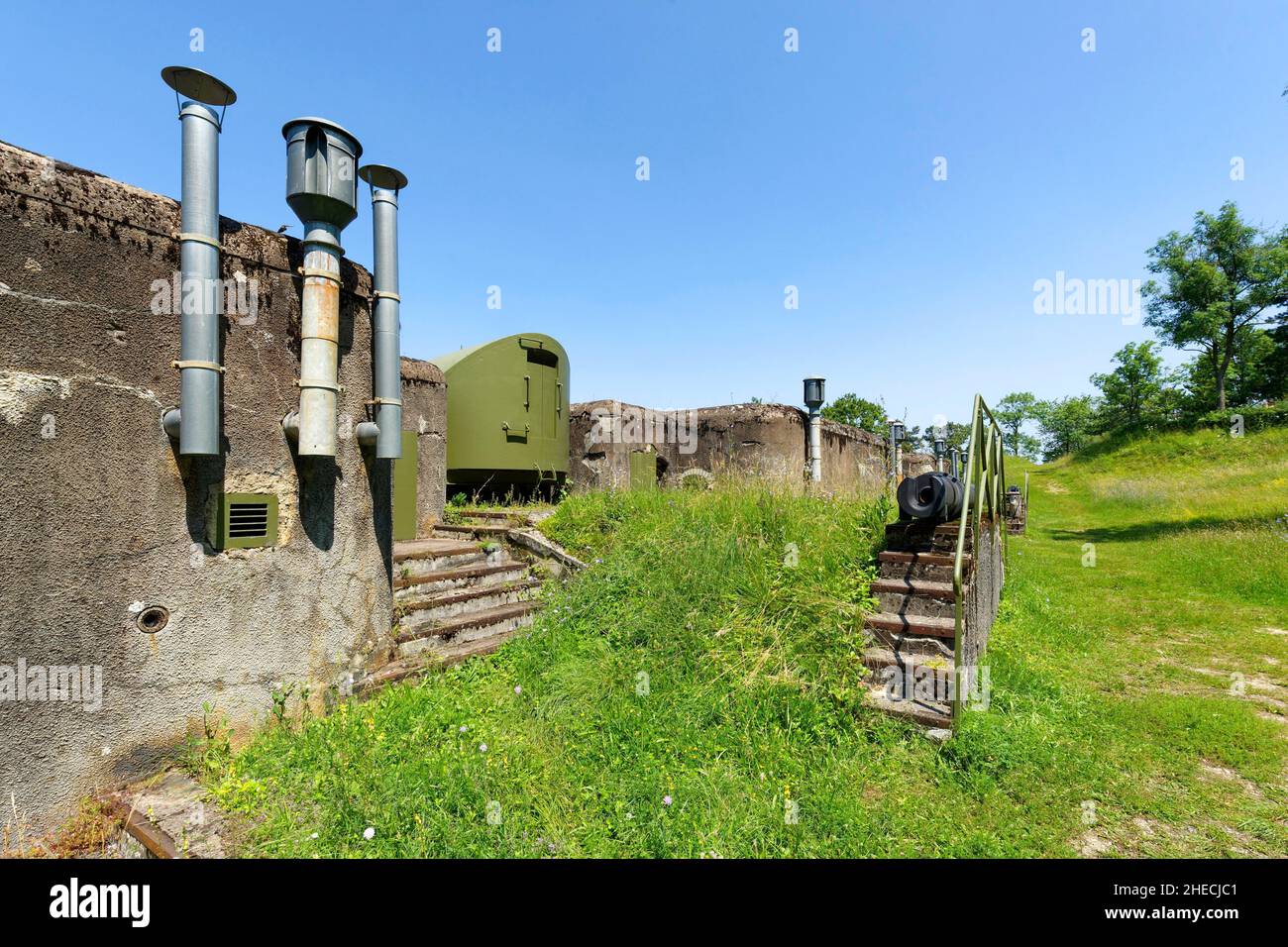 France, Bas Rhin, Mutzig, Mutzig Fort (Feste Kaiser Wilhelm II ...