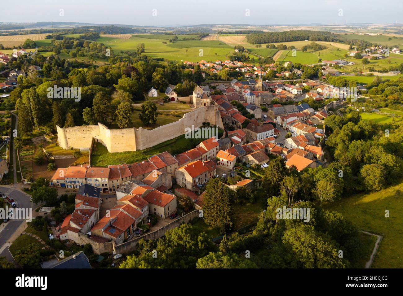 France, Moselle, Rodemack, labelled Les Plus Beaux Villages de France ...