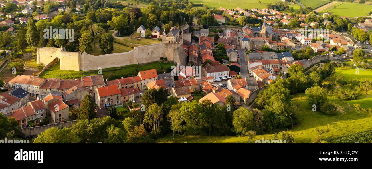 France, Moselle, Rodemack, labelled Les Plus Beaux Villages de France ...