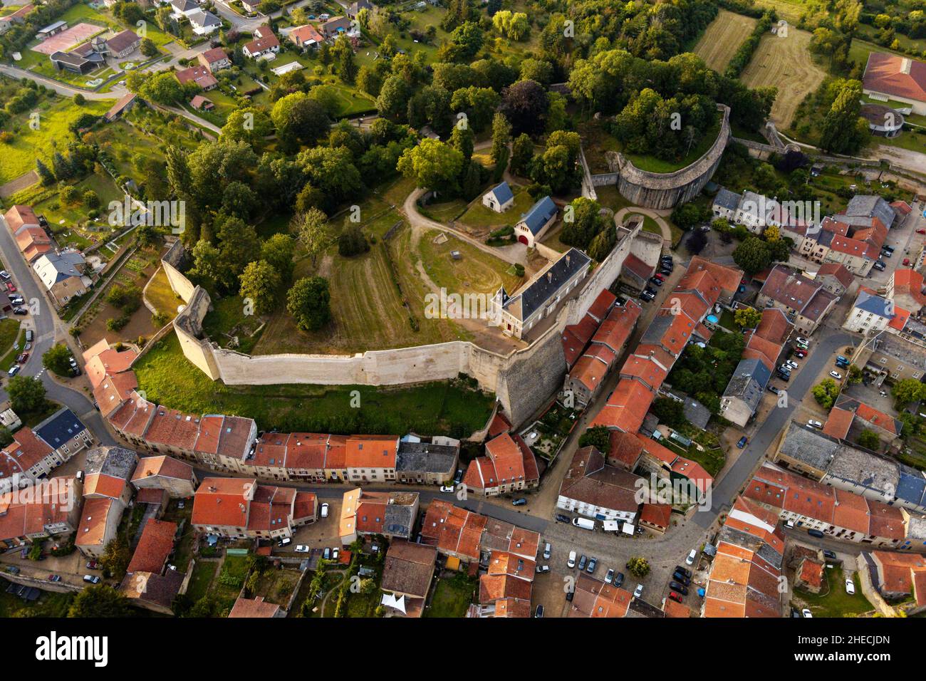 France, Moselle, Rodemack, labelled Les Plus Beaux Villages de France ...