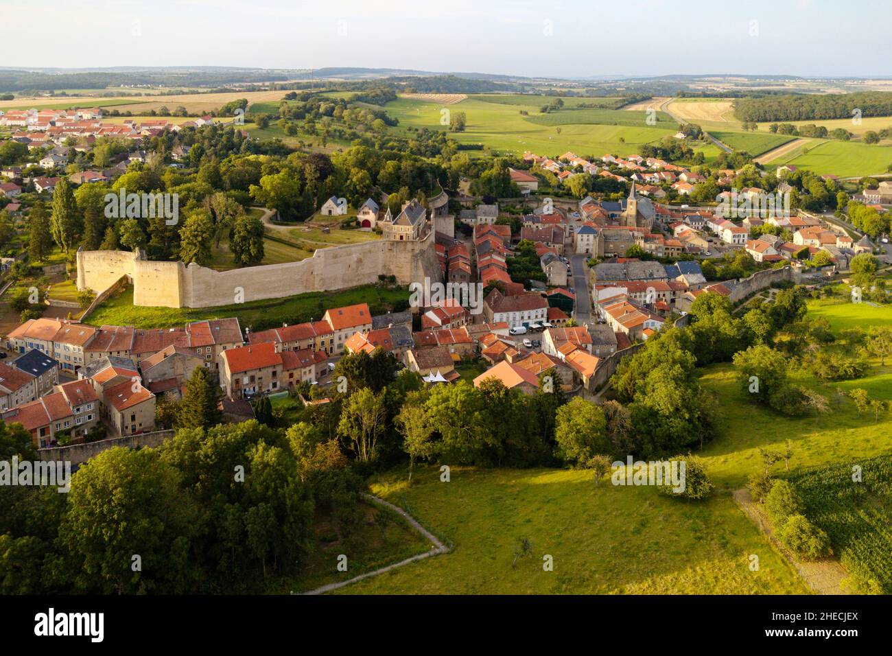 France, Moselle, Rodemack, labelled Les Plus Beaux Villages de France ...