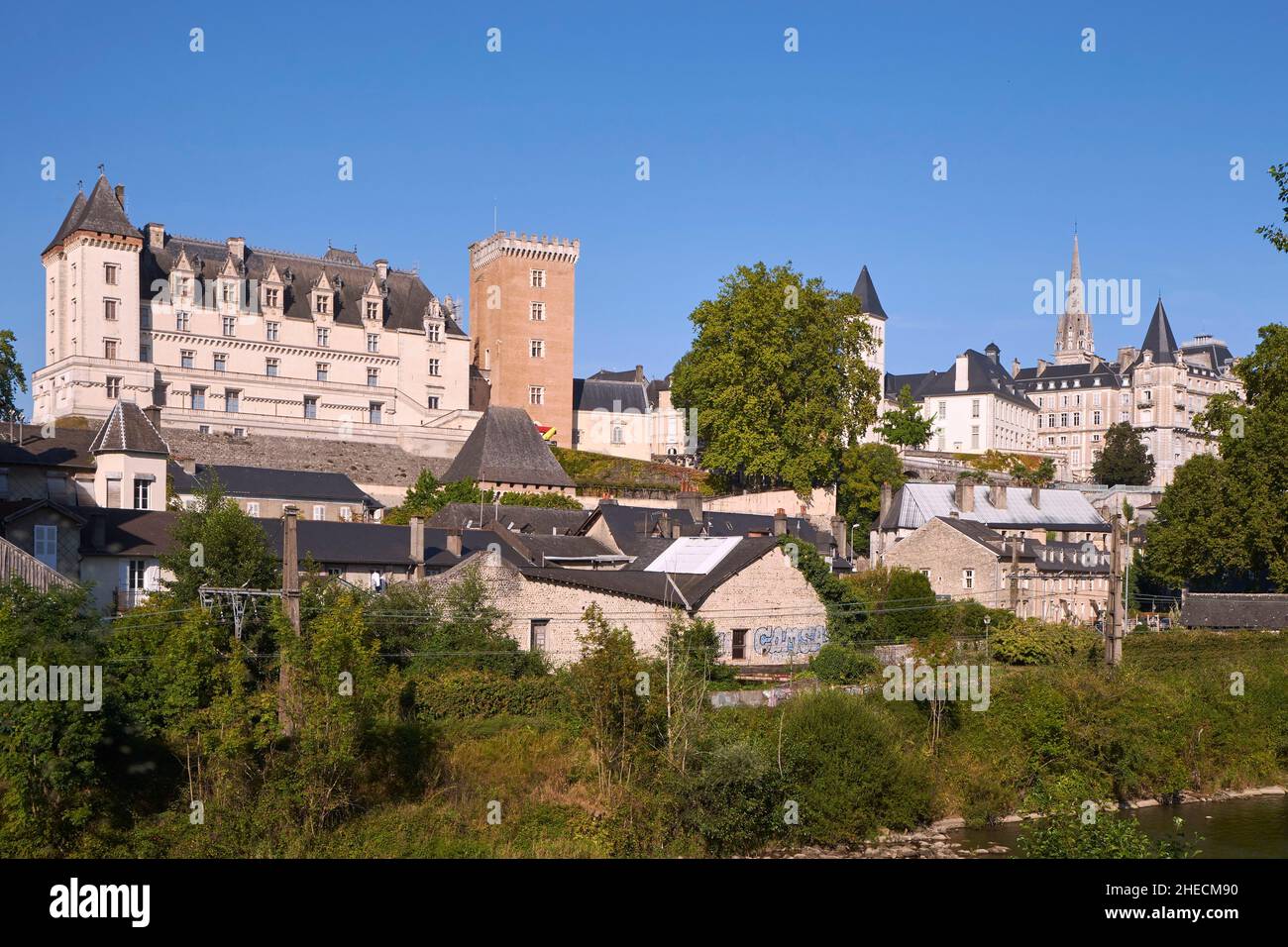 France, Pyrenees Atlantiques, Bearn, Pau, the castle successively ...