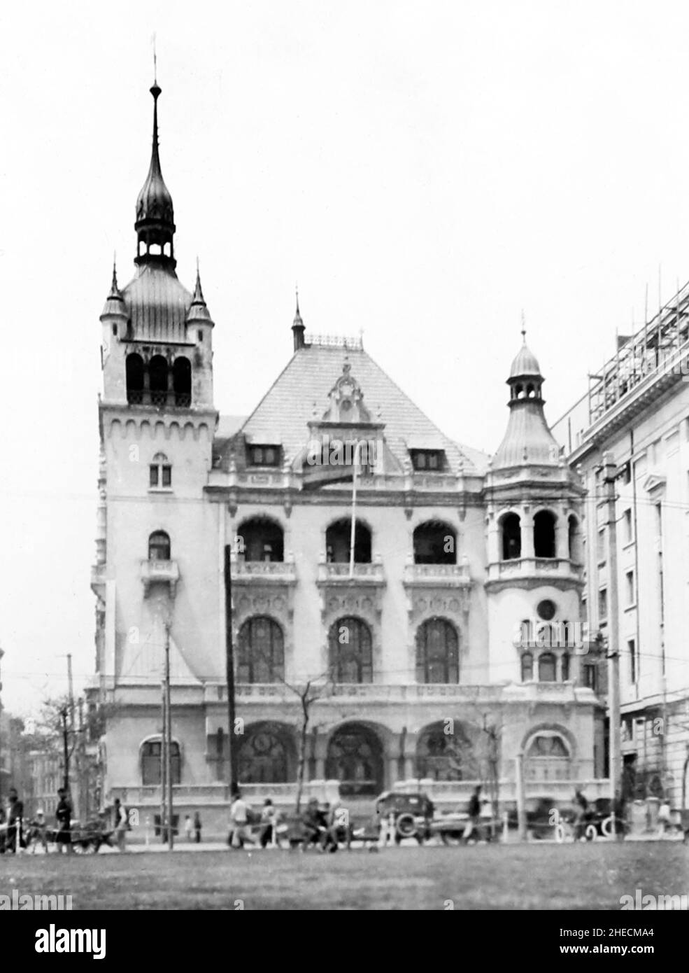 The German Club, Shanghai, China, early 1900s Stock Photo - Alamy