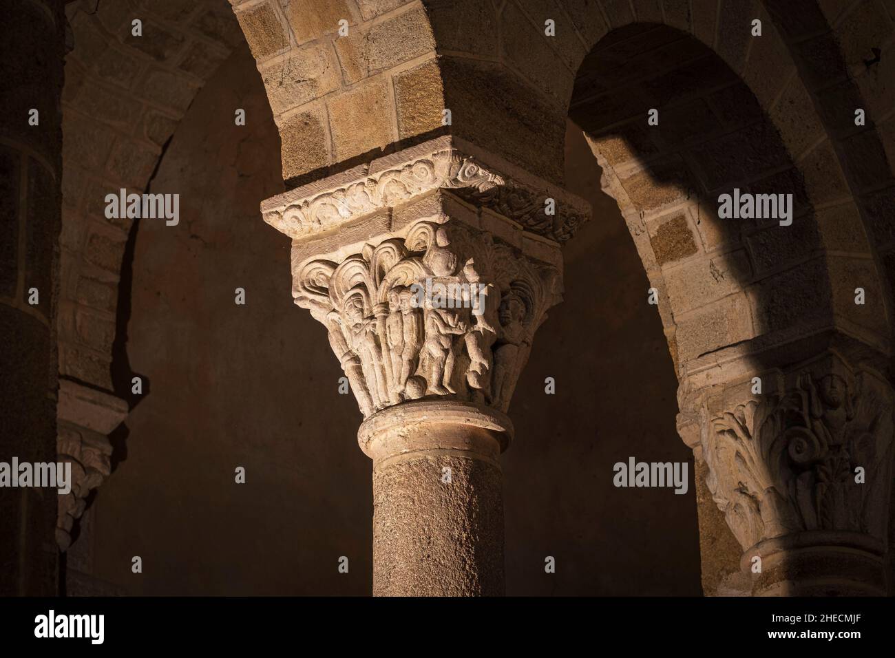 France, Cher, Chateaumeillant, stage on the Via Lemovicensis or Vezelay ...