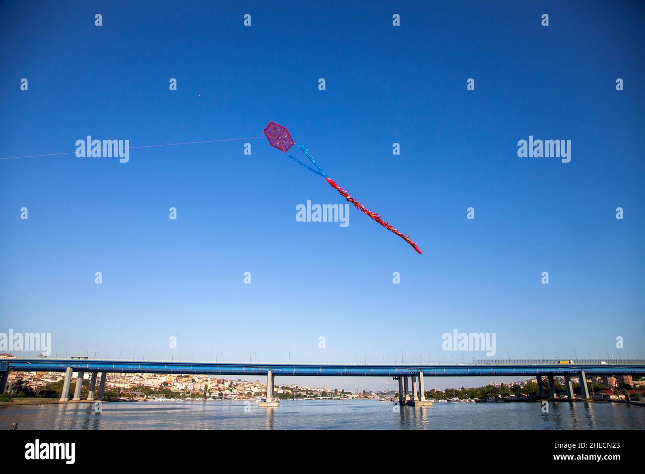 Ataturk bridge at golden horn hi-res stock photography and images - Alamy