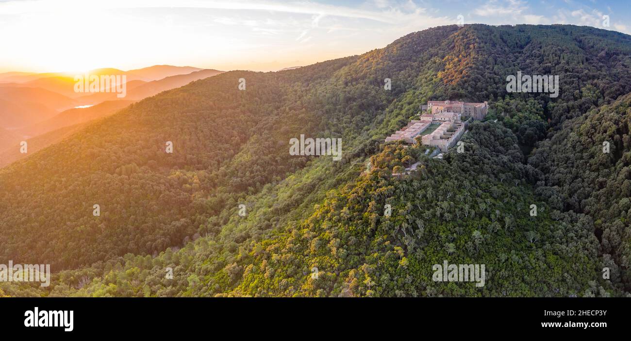 France, Var, Massif des Maures, Collobrieres, Notre Dame de Clemence de ...
