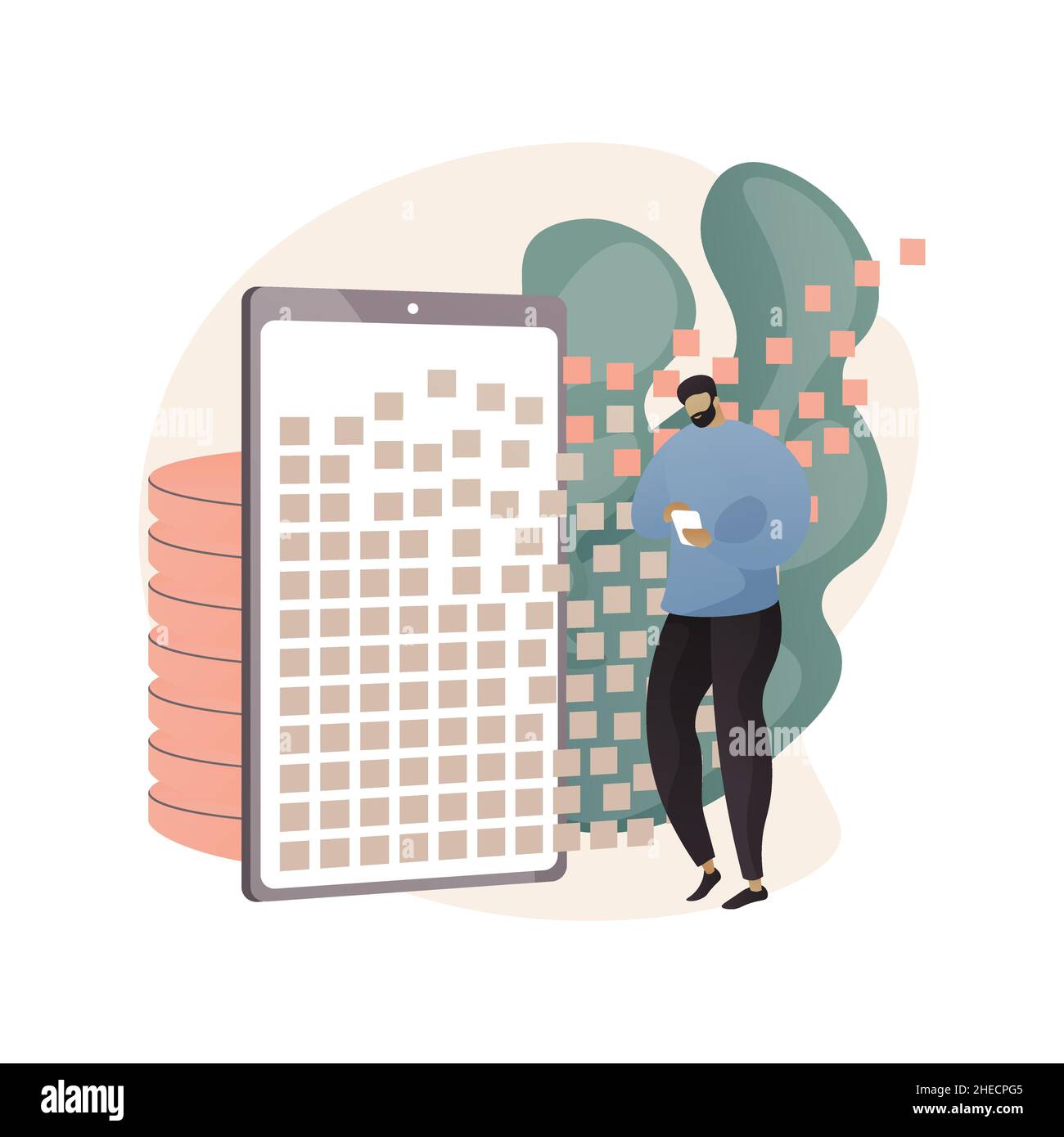 Big data applications abstract concept vector illustration Stock Vector ...