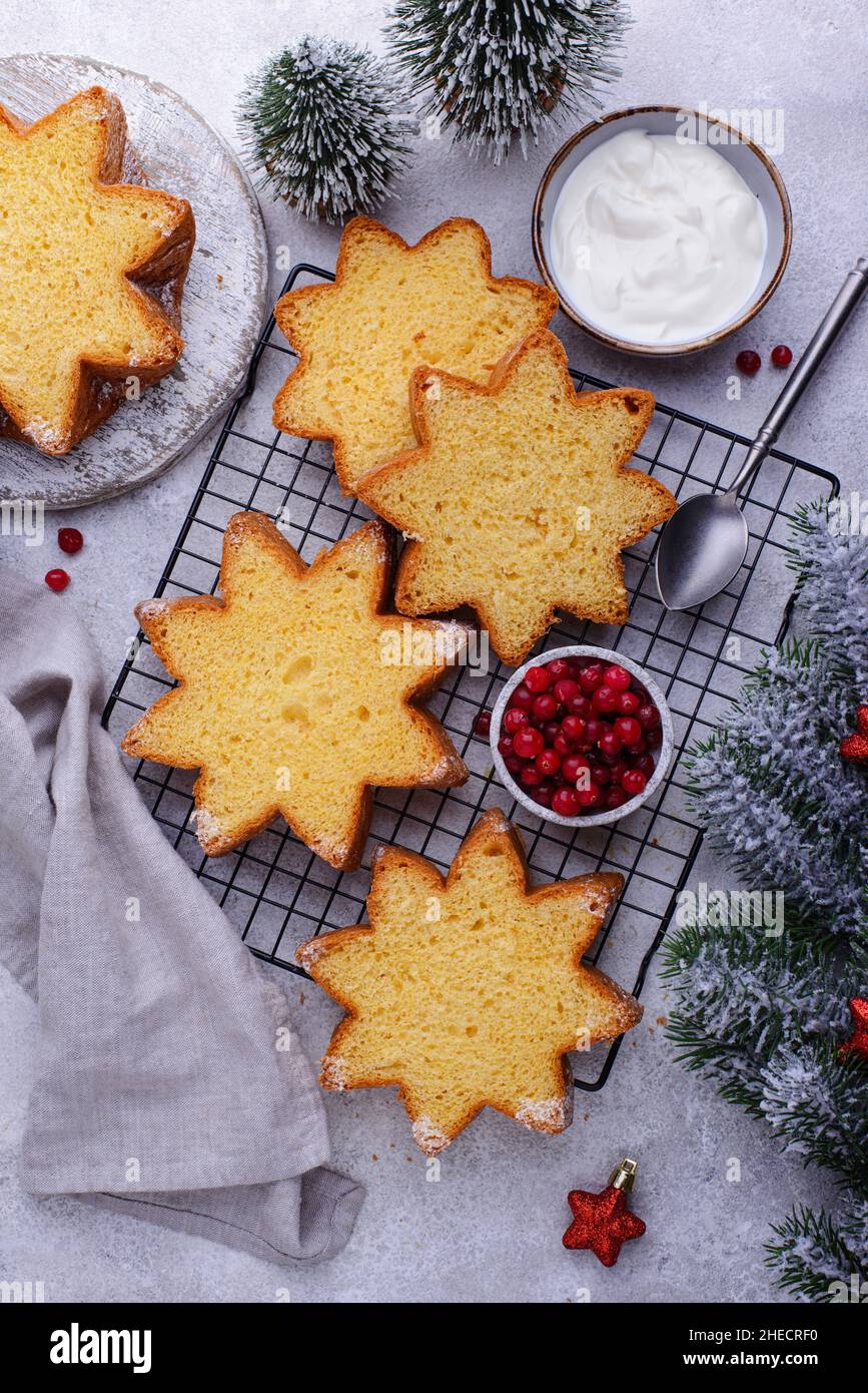 Pandoro cream hi-res stock photography and images - Alamy