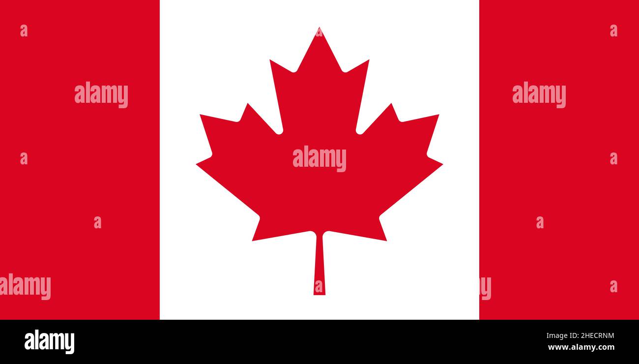 Canadian unity flag Stock Vector Images - Alamy