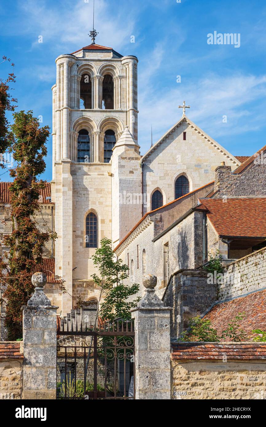 France, Yonne, Morvan regional natural park, Vezelay, a UNESCO World ...