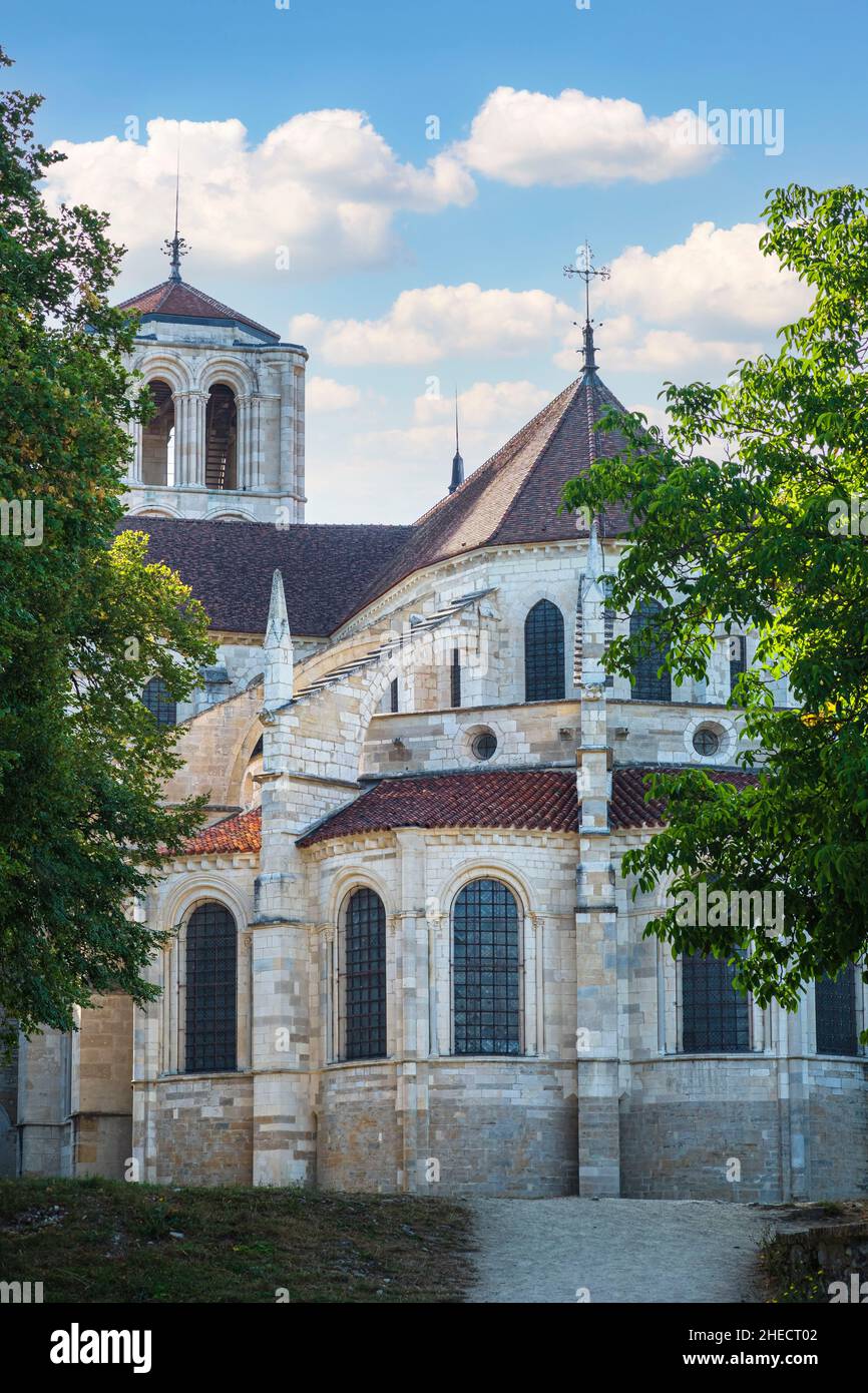 France, Yonne, Morvan regional natural park, Vezelay, a UNESCO World ...