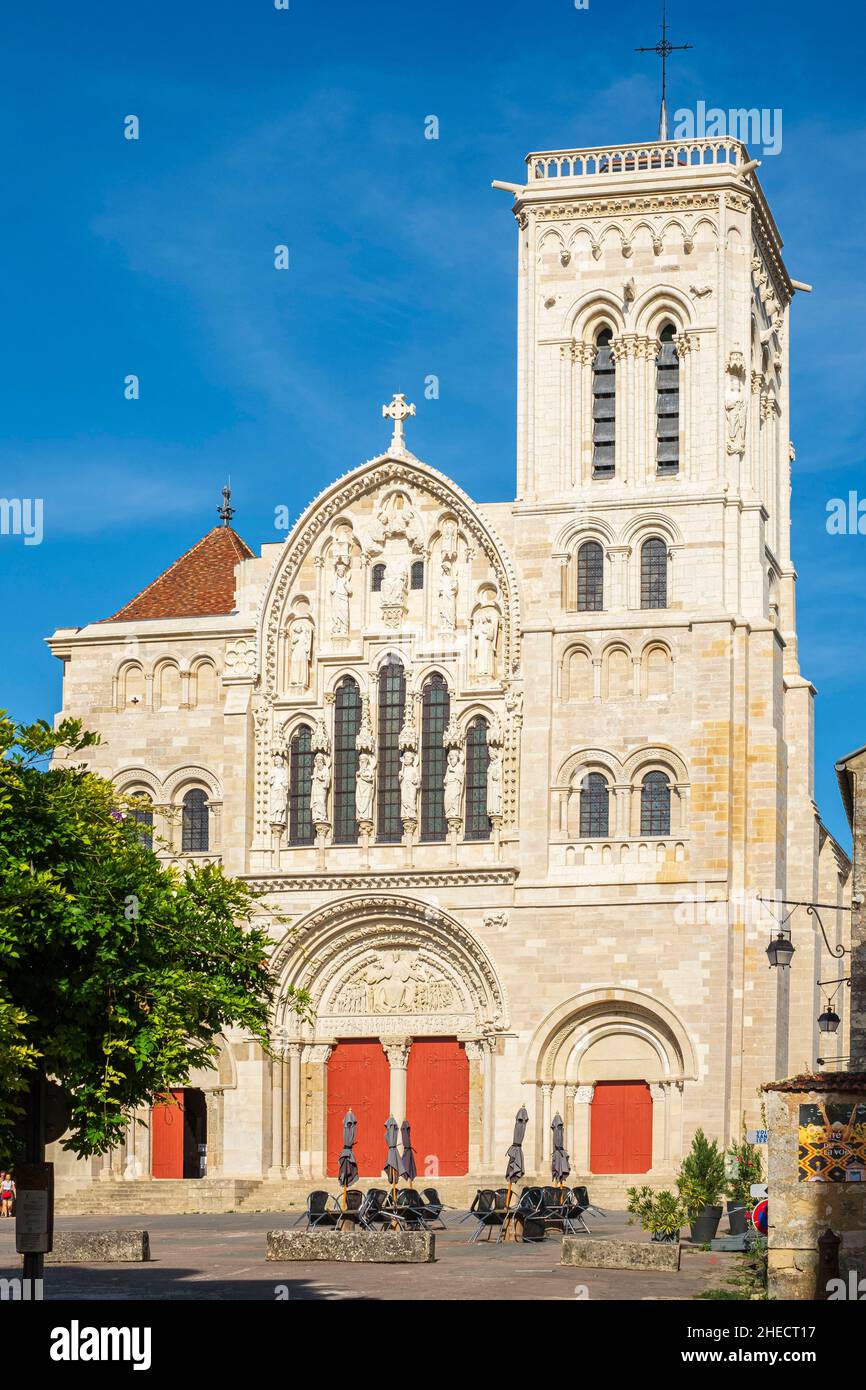 France, Yonne, Morvan regional natural park, Vezelay, a UNESCO World ...