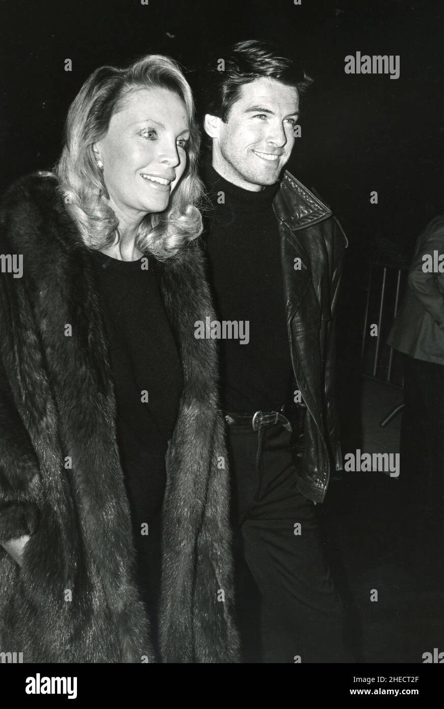 Los Angeles.CA.USA. LIBRARY. Pierce Brosnan and wife Cassandra Brosnan ...