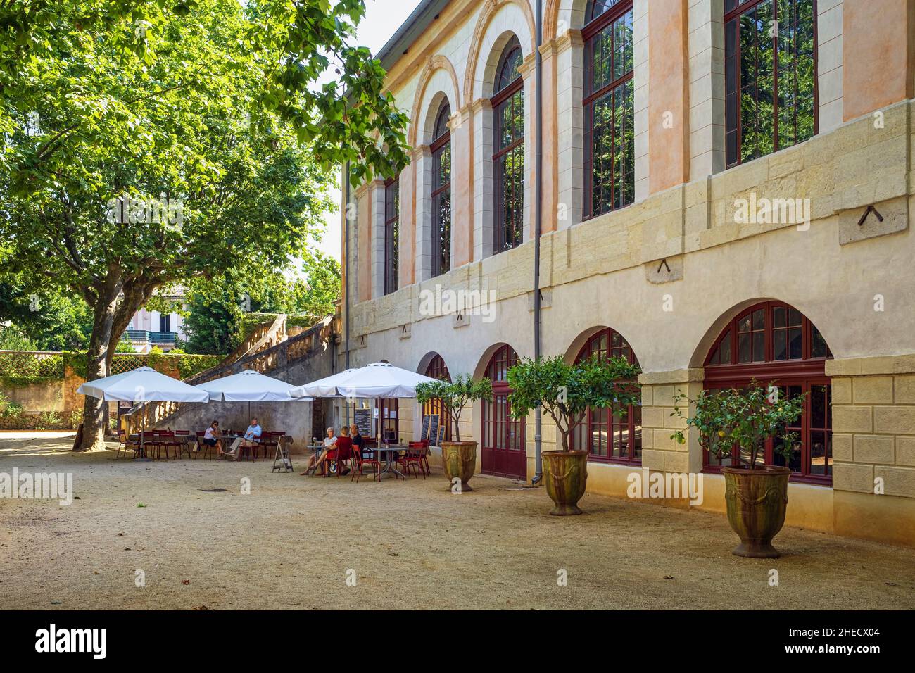 France, Gard, Saint-Jean du Gard, stage on the Stevenson trail or GR 70 ...