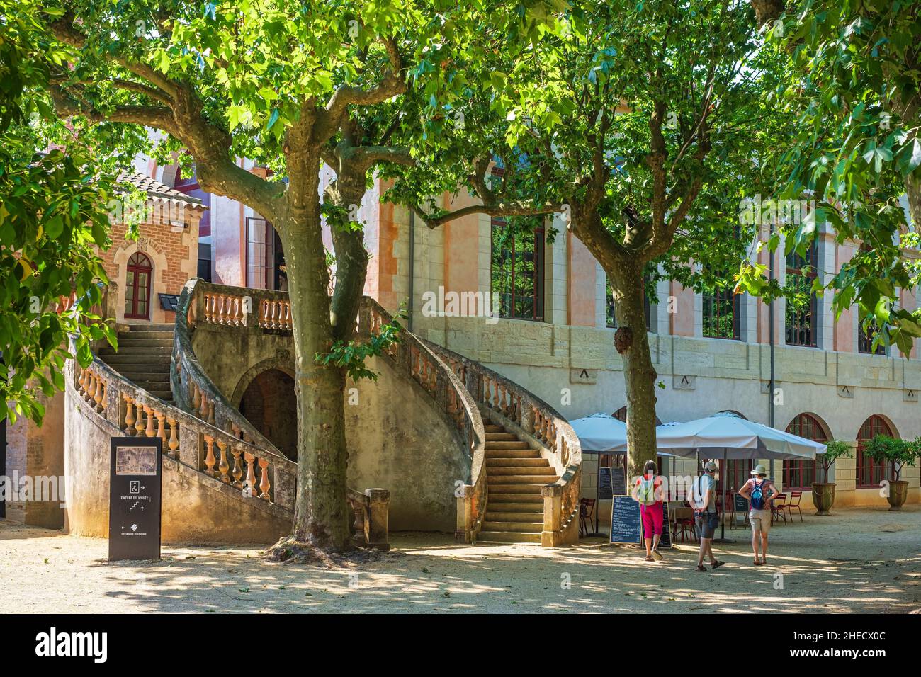 France, Gard, Saint-Jean du Gard, stage on the Stevenson trail or GR 70 ...