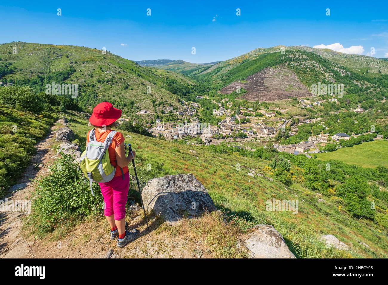 France, Lozere, Pont de Montvert - Sud Mont Lozere, hike on the ...