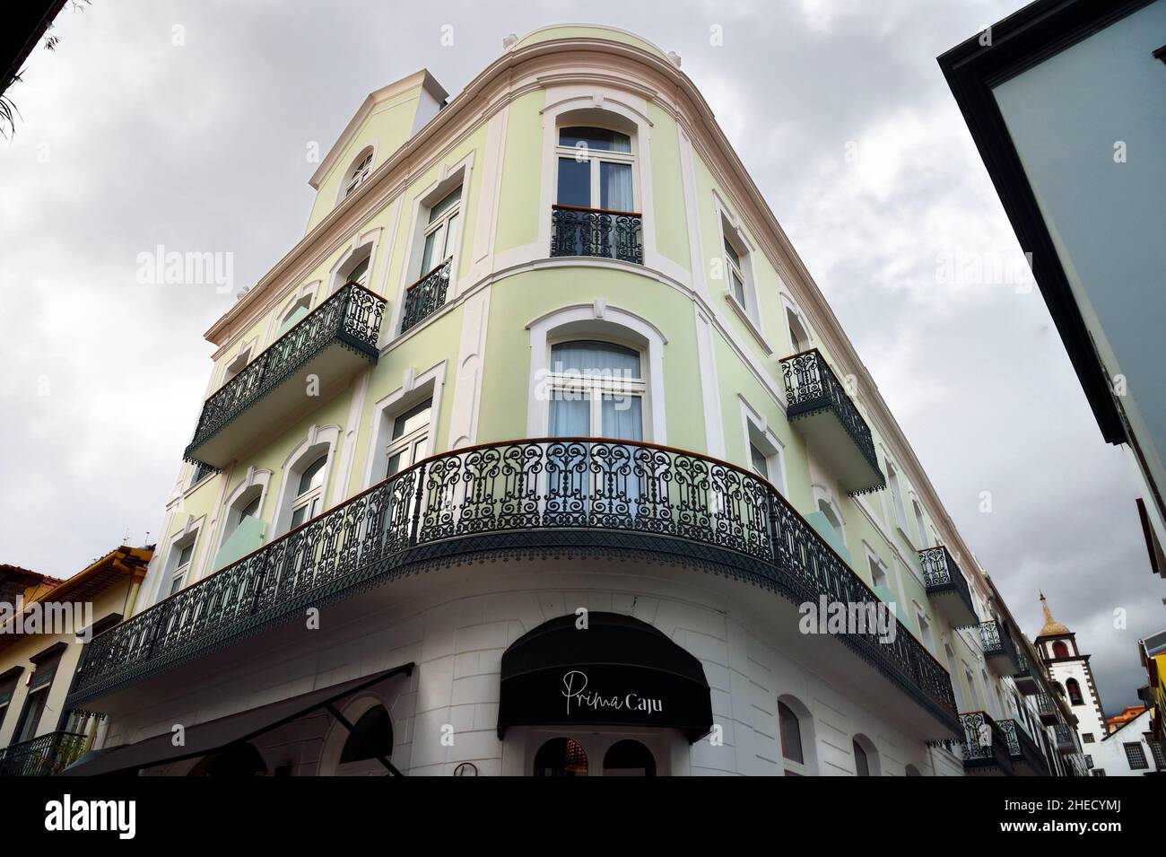 Portugal, Madeira Island, Funchal, Caju Hotel in the historic heart ...