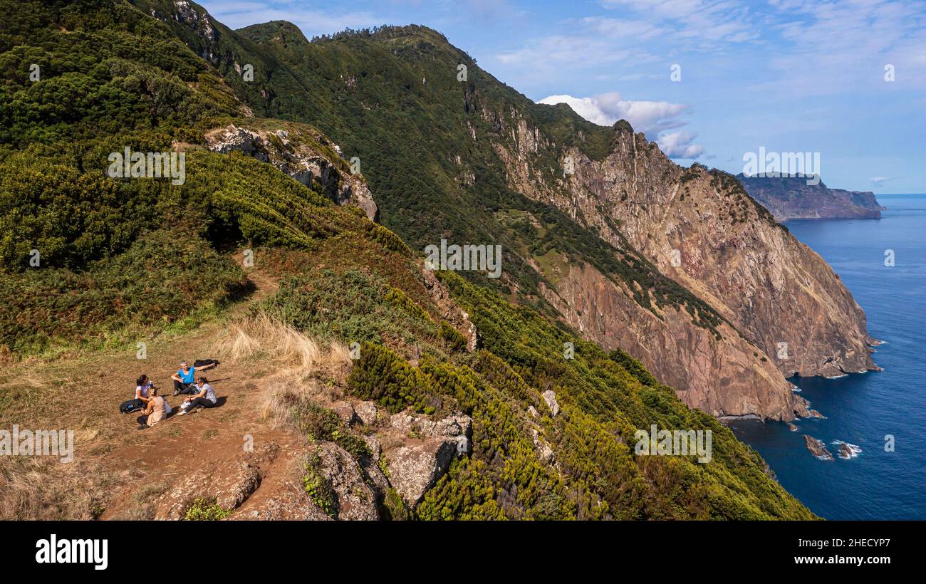 Portugal, Madeira Island, hike from Machico to Porto da Cruz by the ...