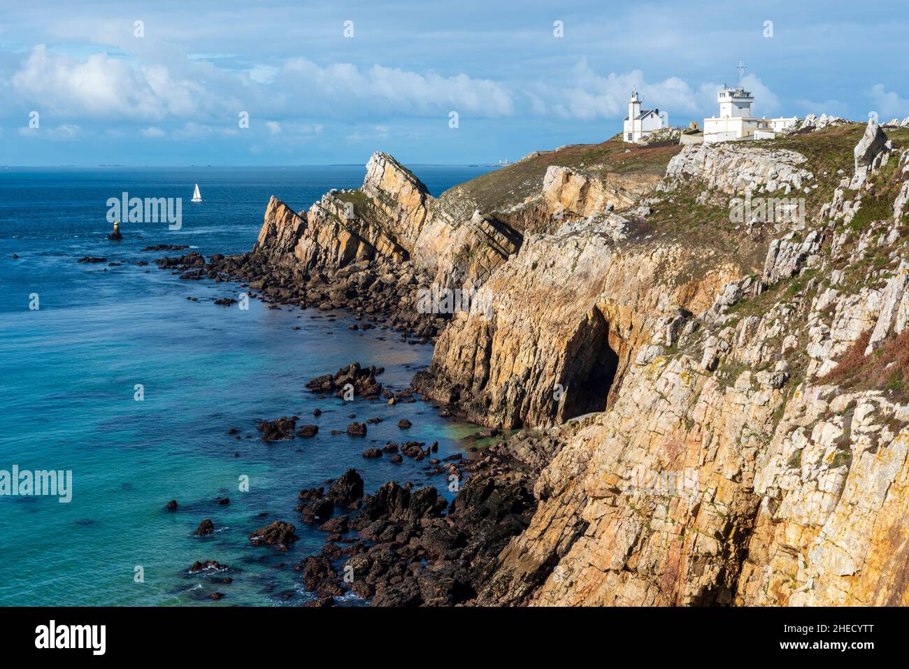 France, Finistere, Iroise Sea, Armorique Regional Natural Park, Crozon ...