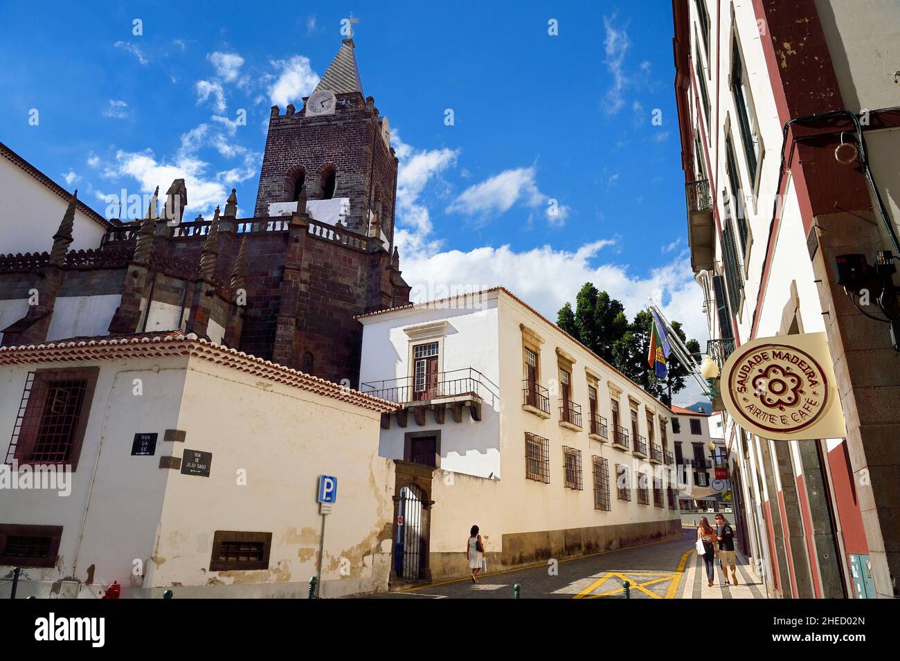 Portugal, Madeira Island, Funchal, Our Lady of the Assumption Cathedral ...