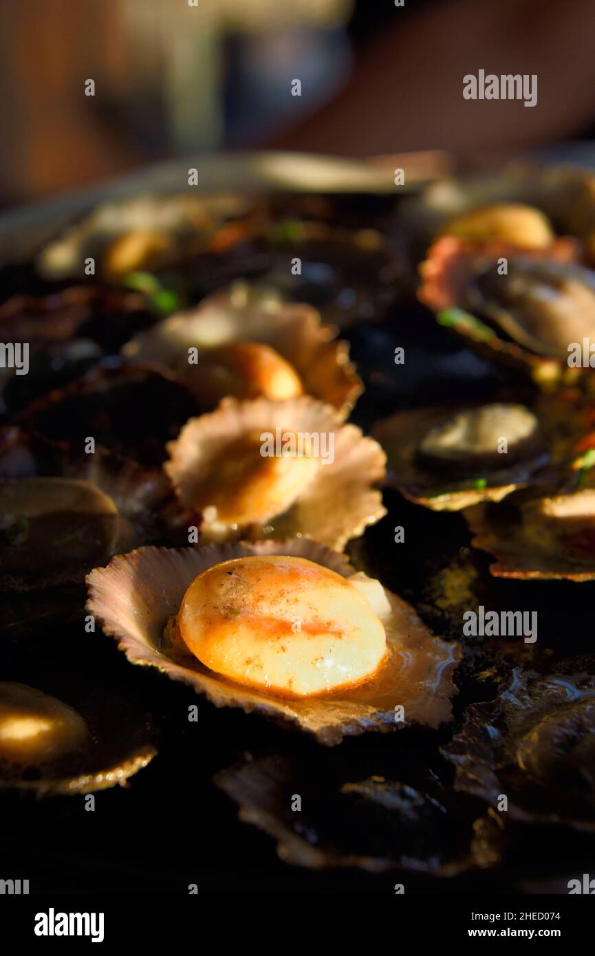Portugal, Madeira Island, the fishing village of Camara de Lobos, fried ...