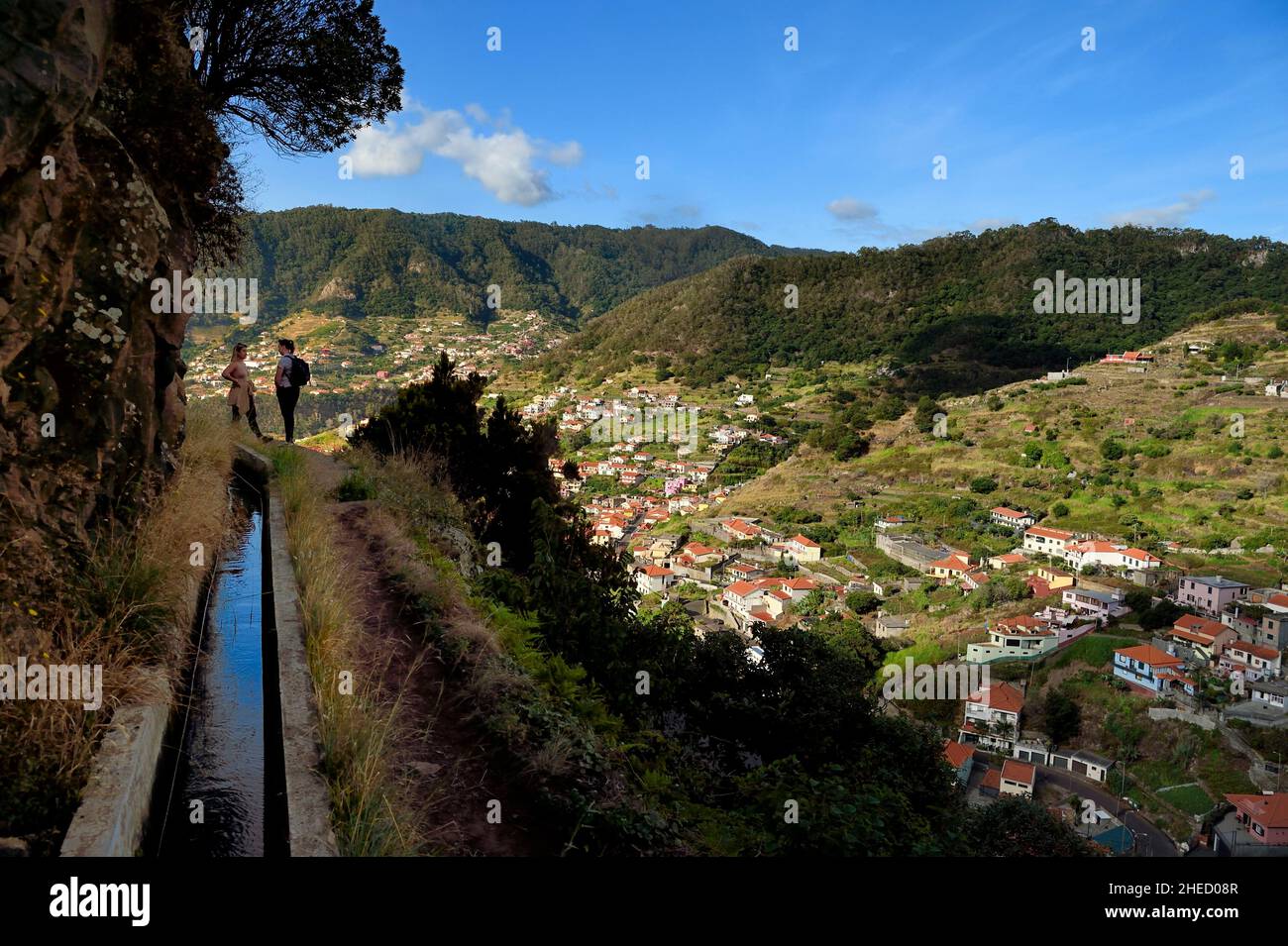 Portugal, Madeira Island, hike from Machico to Porto da Cruz by the ...