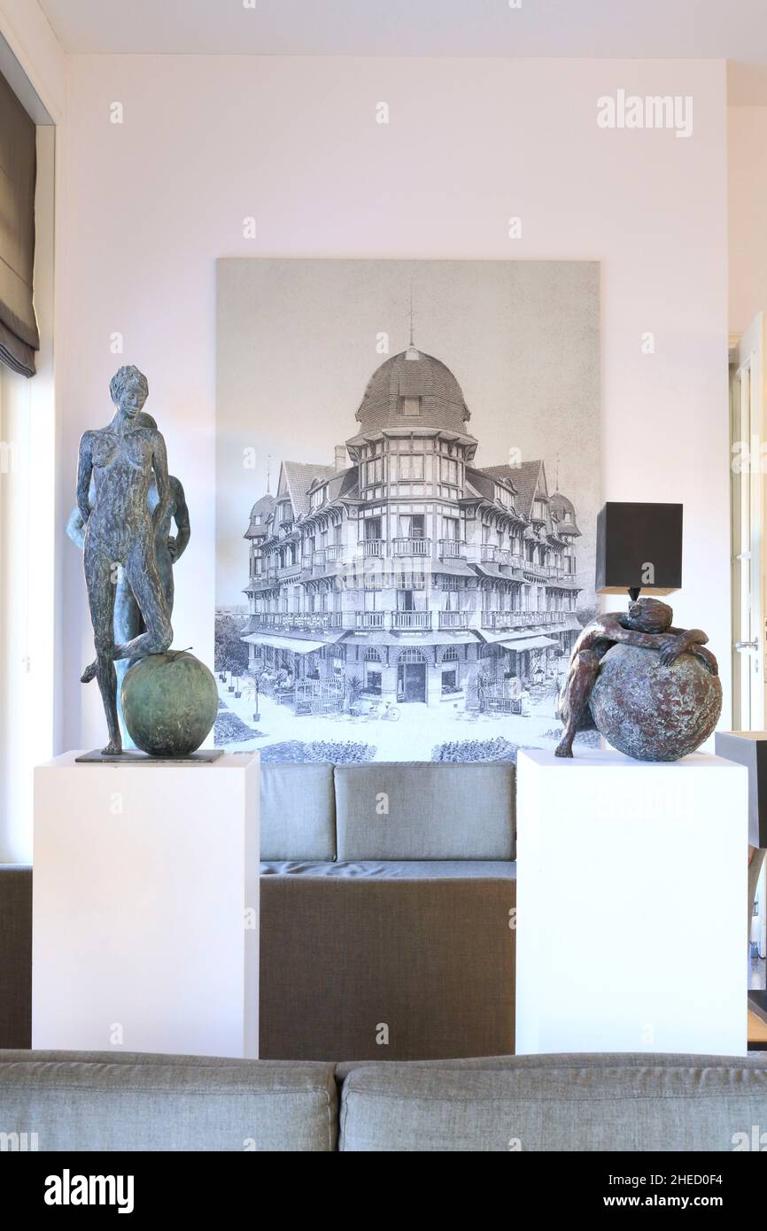 Belgium, West Flanders, De Haan, La Concession district, Grand Hotel ...