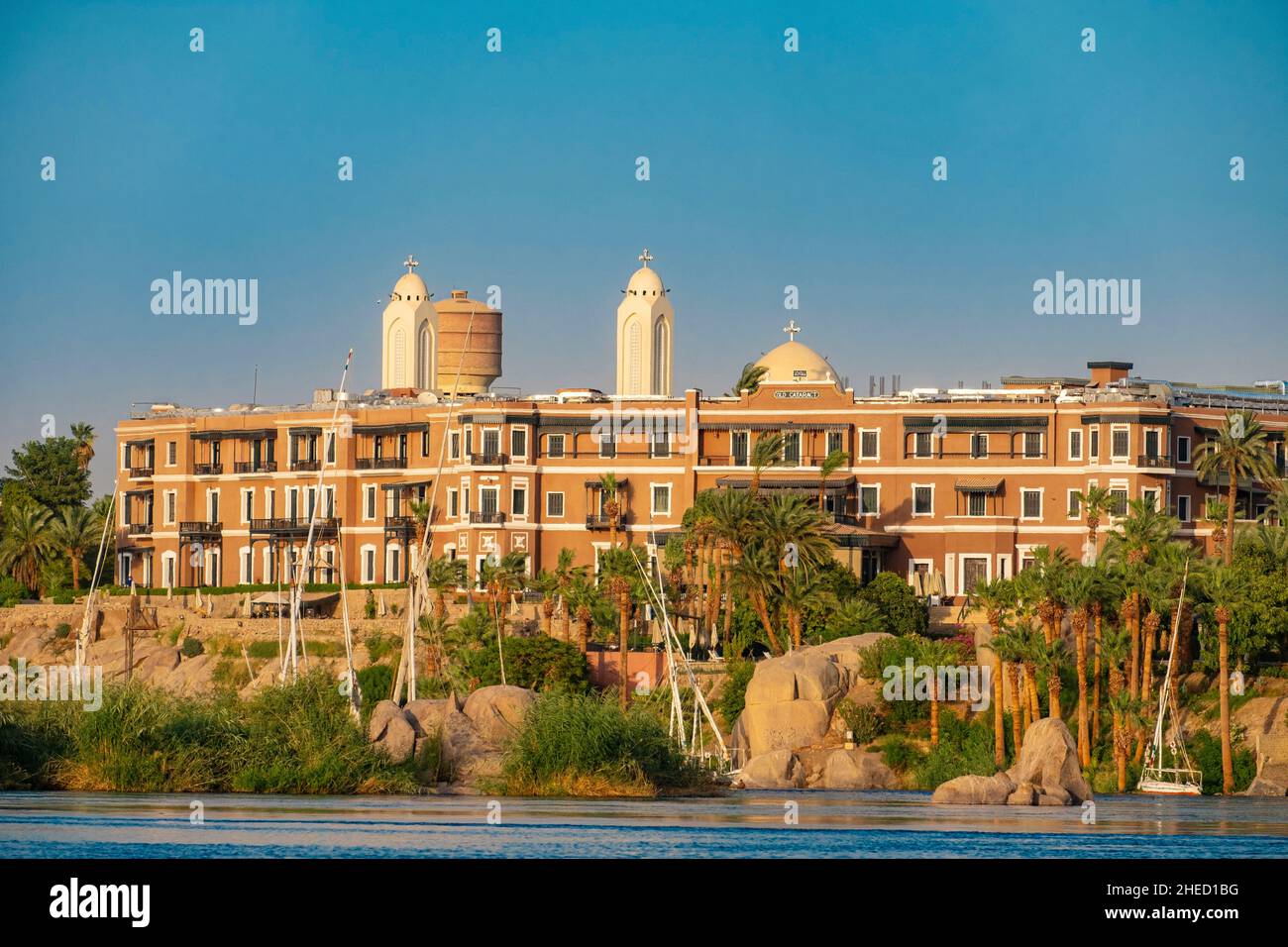 Egypt, Upper Egypt, Nile Valley, Aswan, the Sofitel Legend Old Cataract ...