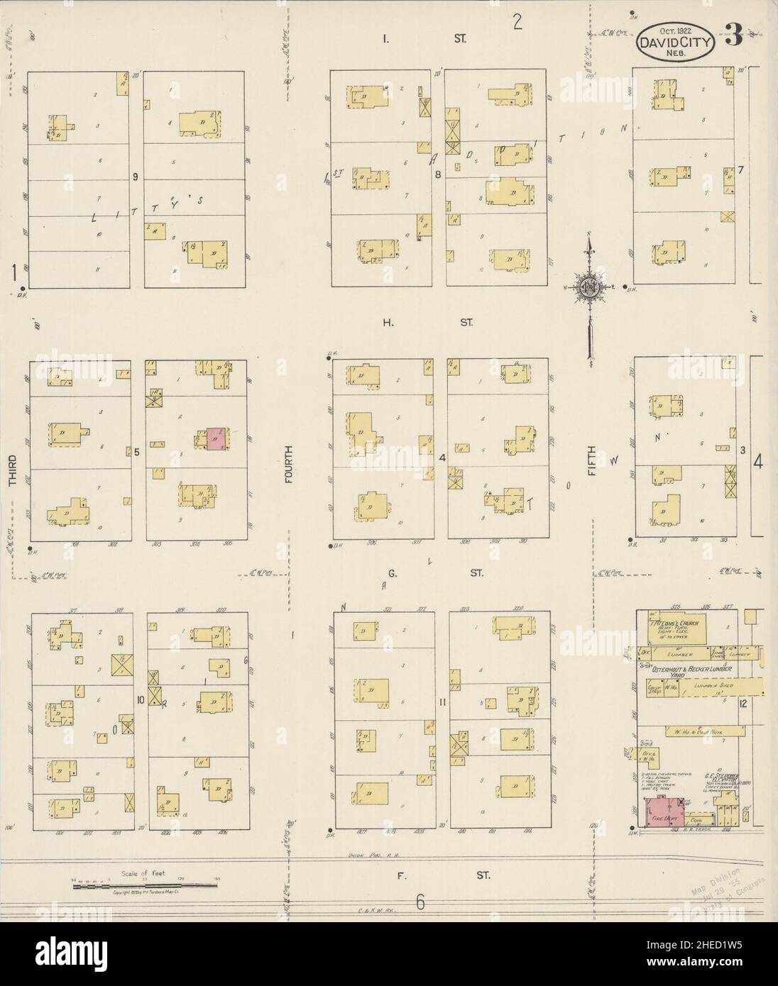 David city nebraska map hi-res stock photography and images - Alamy