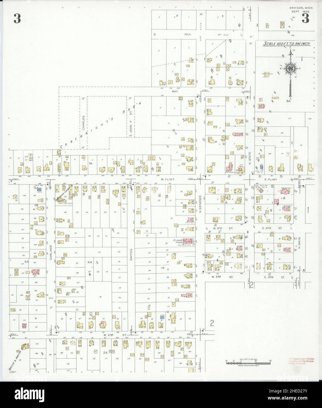 Map of davison hi-res stock photography and images - Alamy