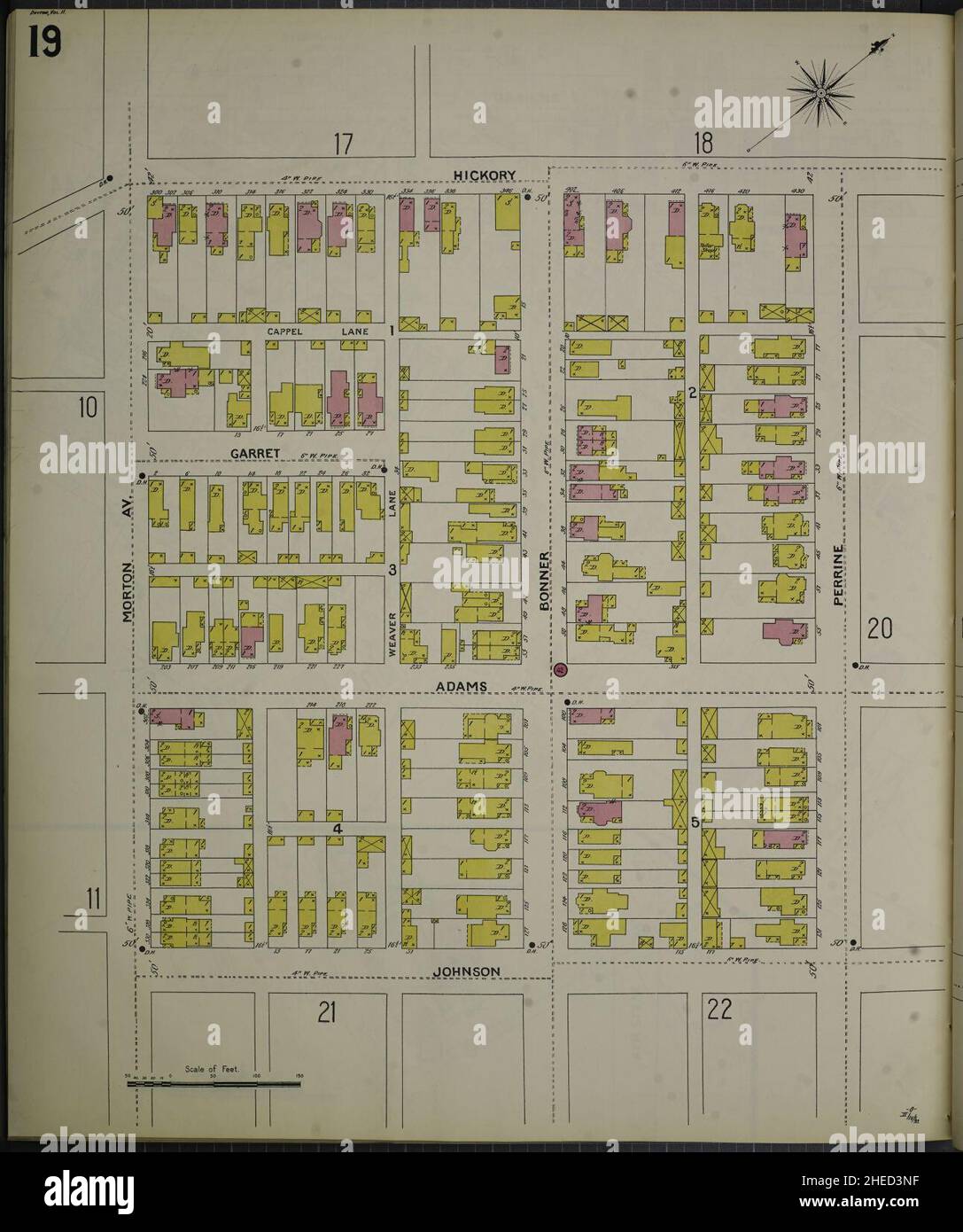 Map of dayton hi-res stock photography and images - Alamy