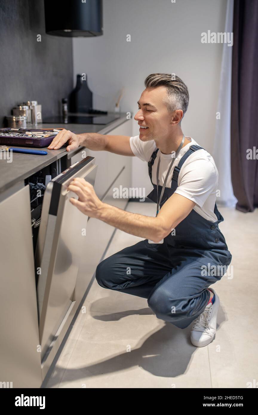Crack inspection hi-res stock photography and images - Alamy
