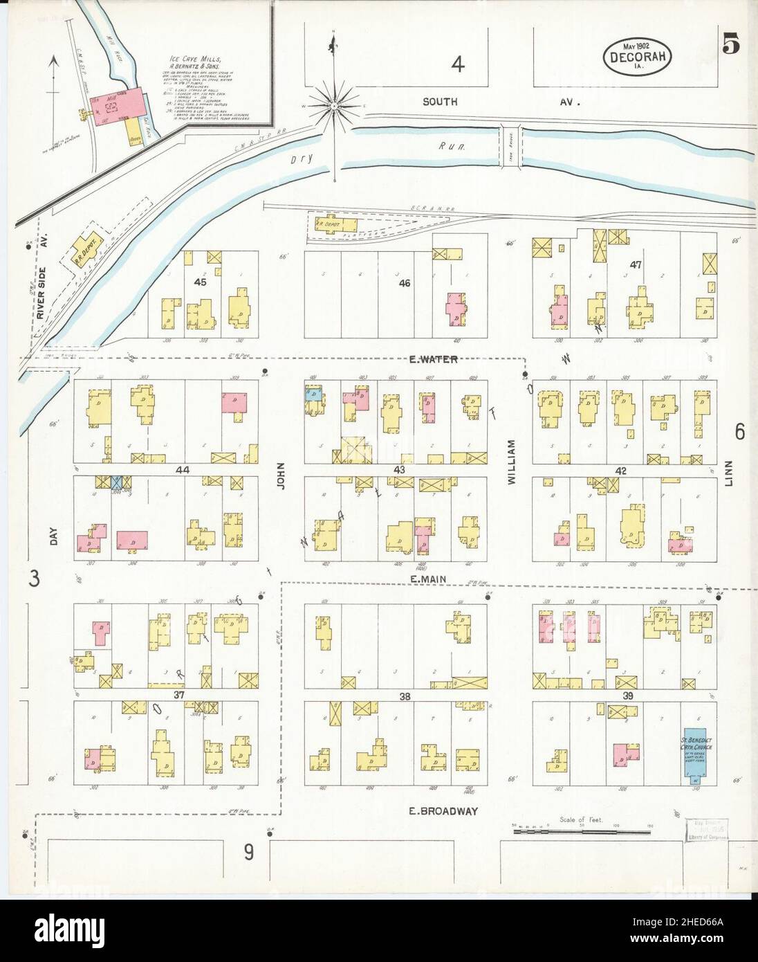 Map of decorah hi-res stock photography and images - Alamy