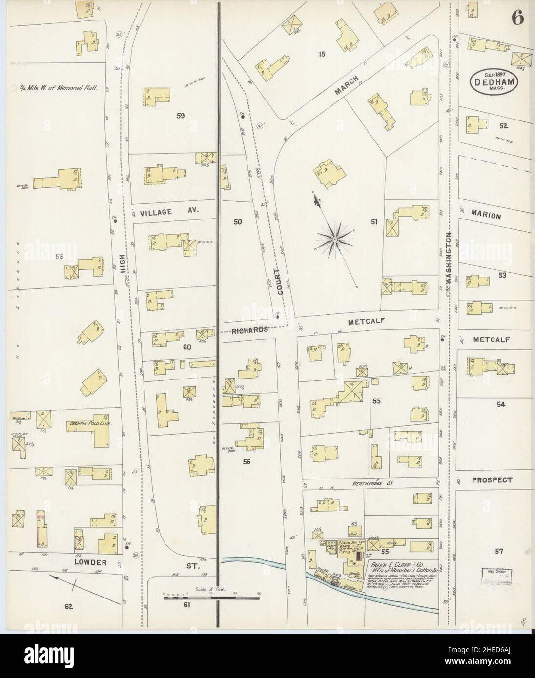 Dedham map hi-res stock photography and images - Alamy