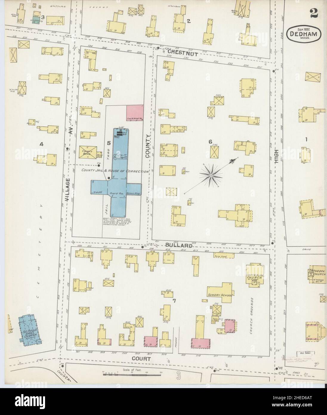 Map of dedham hi-res stock photography and images - Alamy