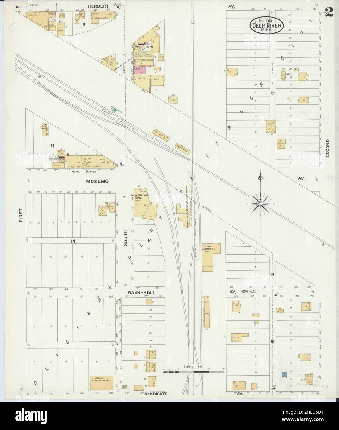 Sanborn Fire Insurance Map from Deer River, Itasca County, Minnesota ... Sanborn Fire Insurance Map from Deer River, Itasca County, Minnesota ...