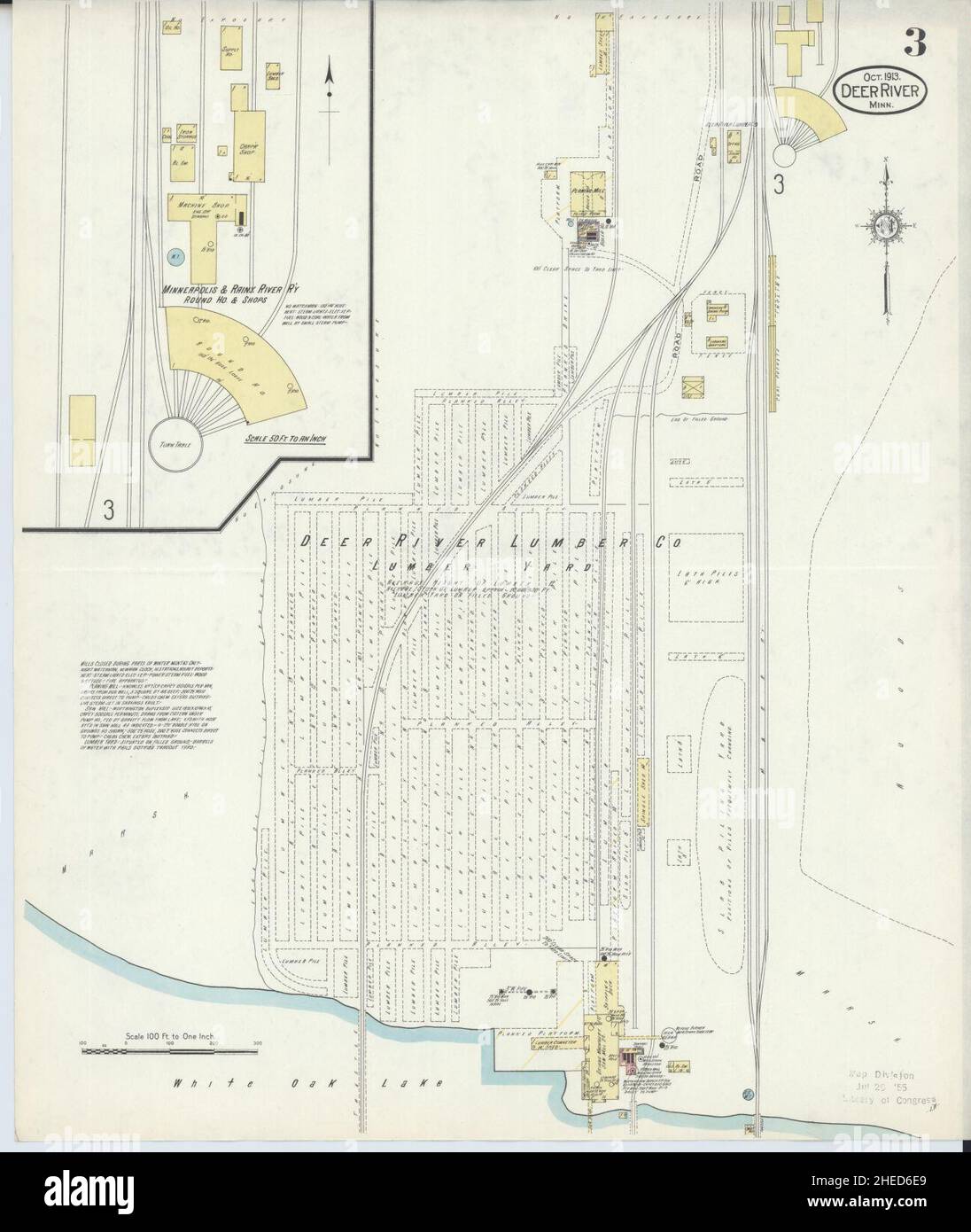 Map of deer river hi-res stock photography and images - Alamy