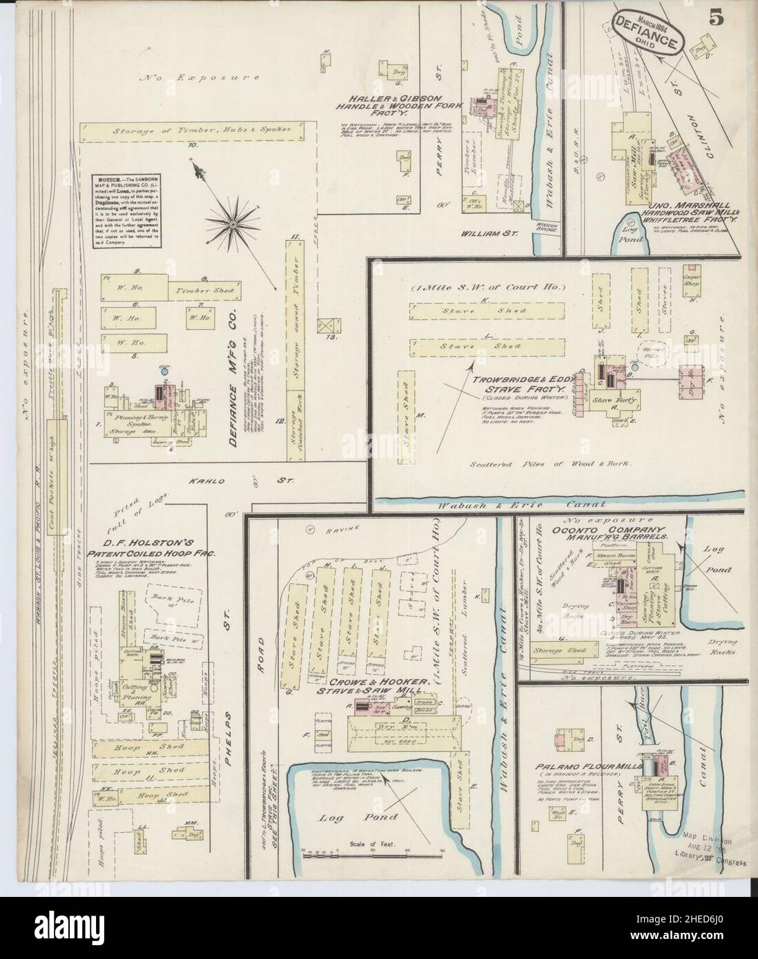 Defiance map hi-res stock photography and images - Alamy