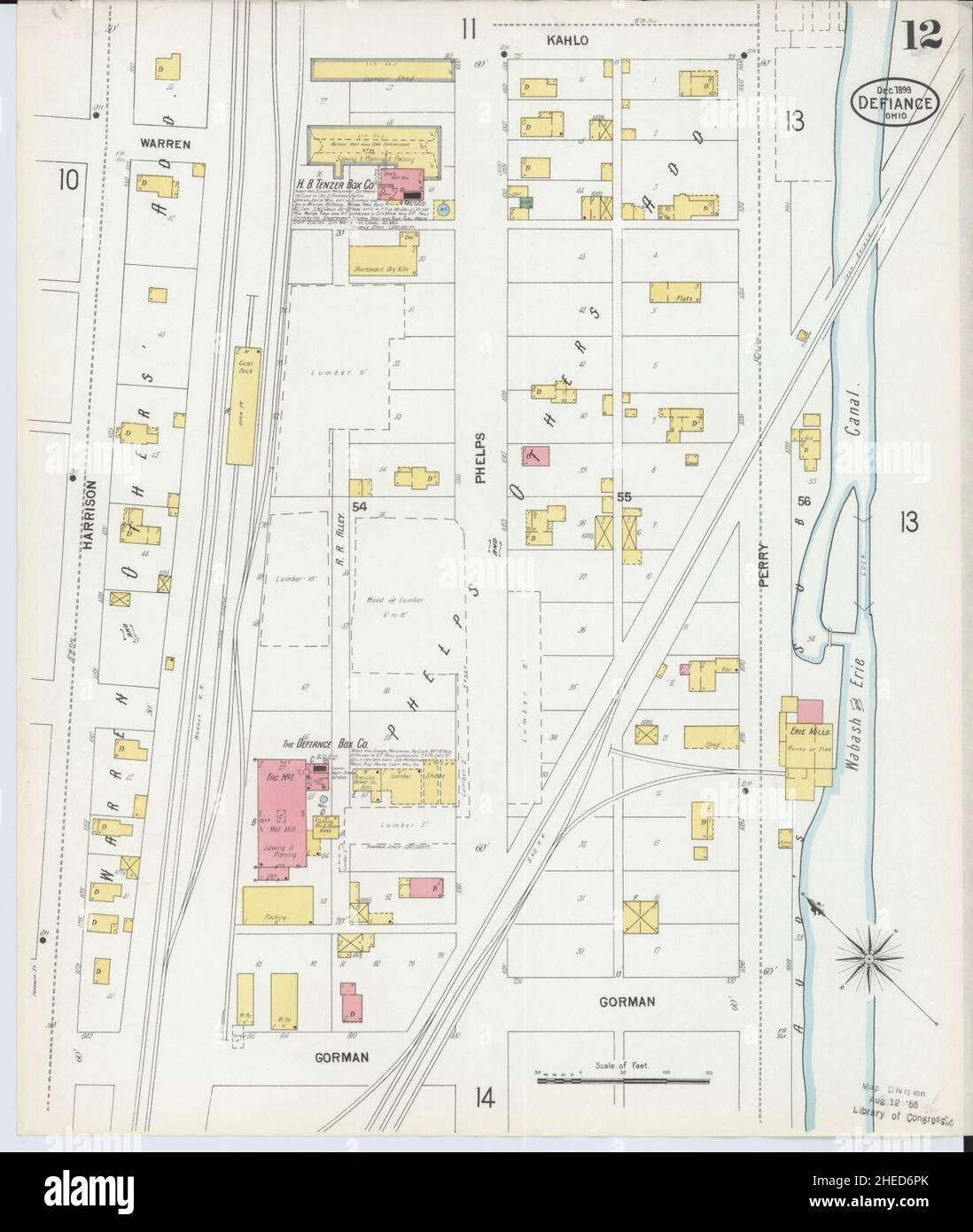Map of defiance hi-res stock photography and images - Alamy